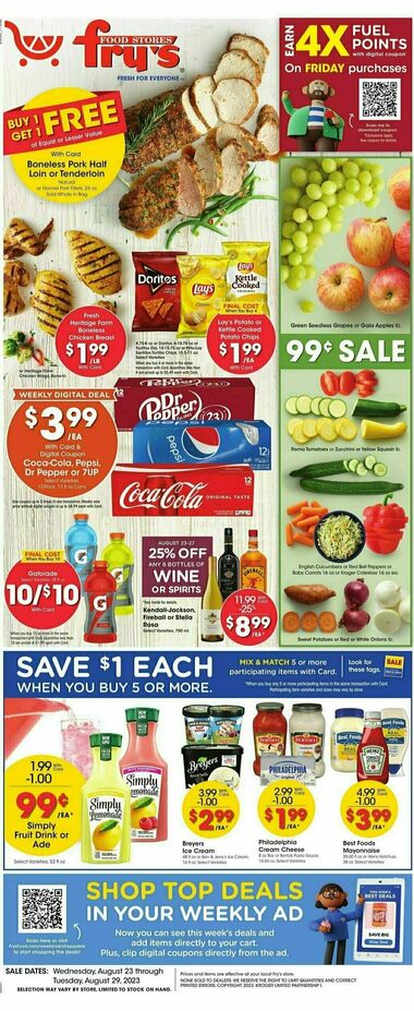 Fry's Food Weekly Ad
