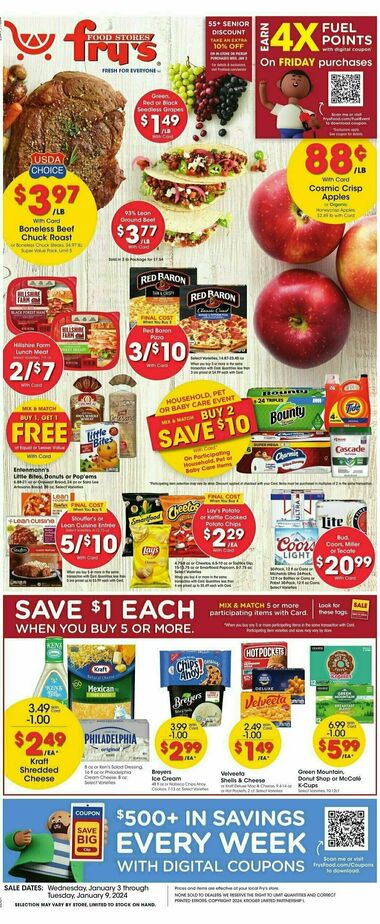 Fry's Food Weekly Ad