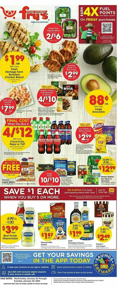 Fry's Food Weekly Ad