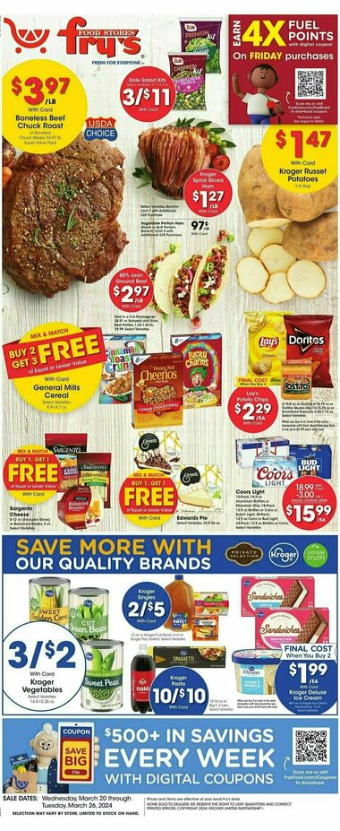 Fry's Food Weekly Ad