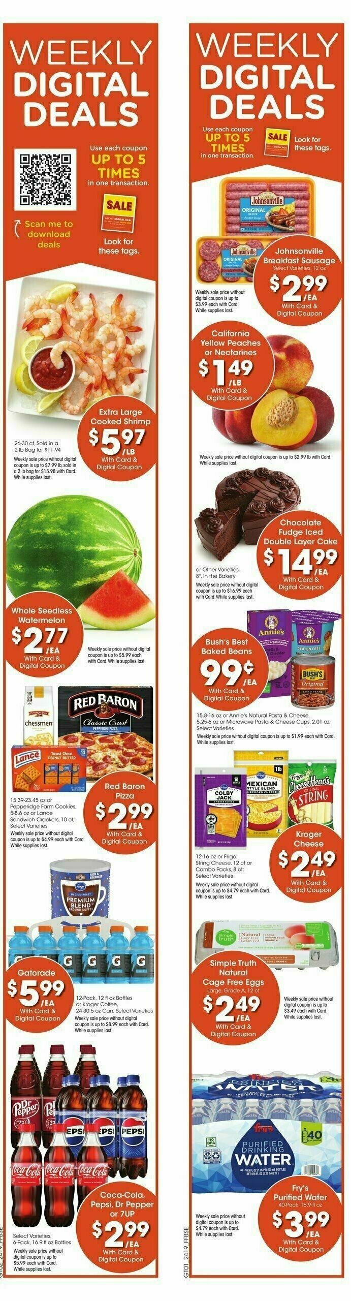 Fry's Food Weekly Ad from June 12 - Page 2