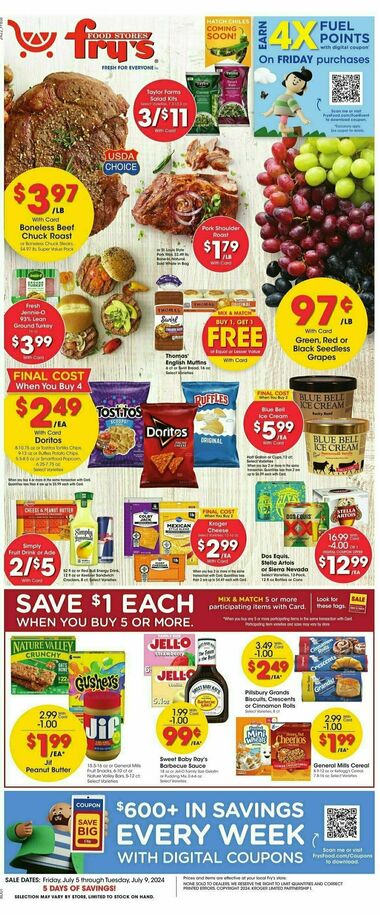 Fry's Food Weekly Ad