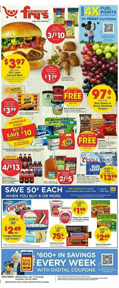 Fry's Food Weekly Ad