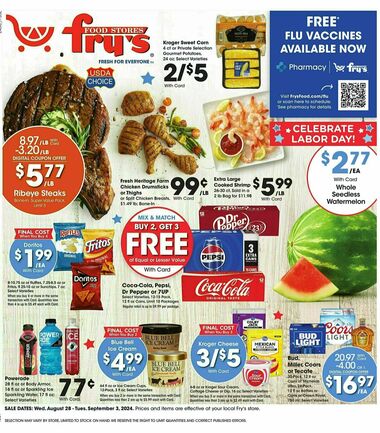 Fry's Food Weekly Ad
