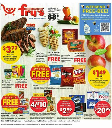 Fry's Food Weekly Ad