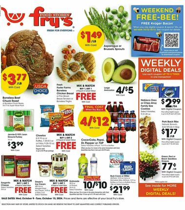 Fry's Food Weekly Ad