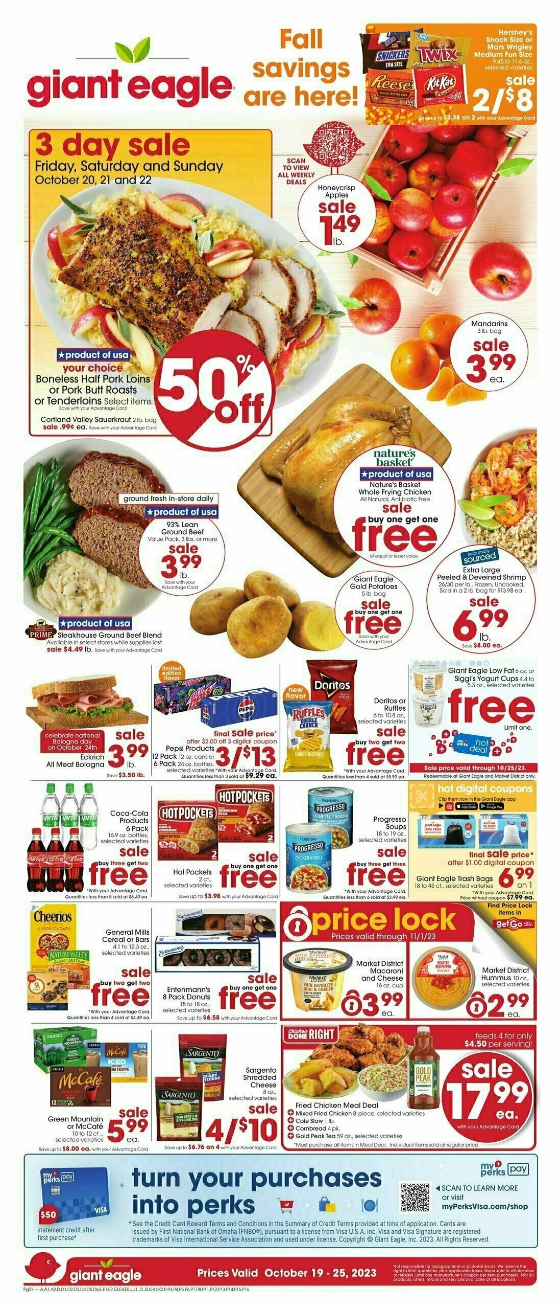 Giant Eagle Weekly Ads & Specials from October 19