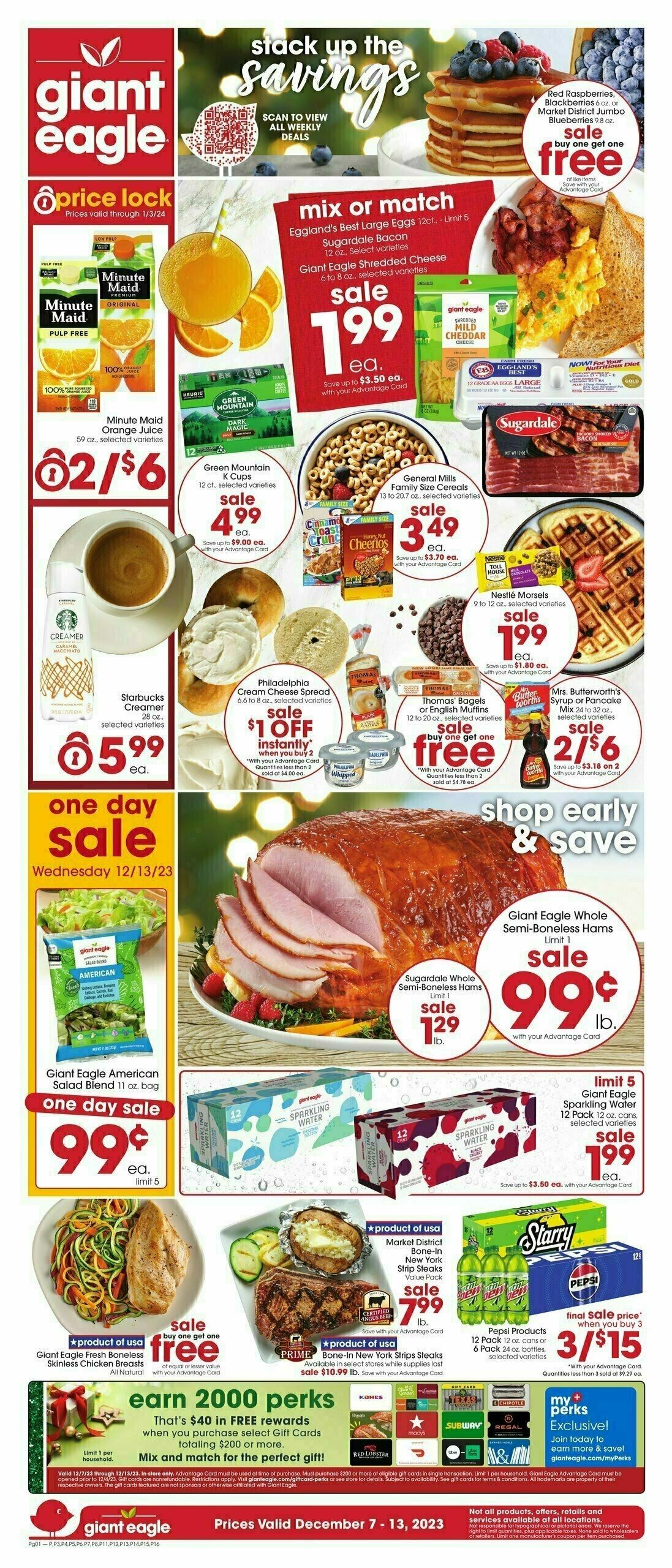Giant Eagle Weekly Ads & Specials from December 7