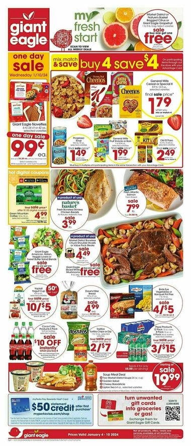 Giant Eagle Weekly Ads & Specials