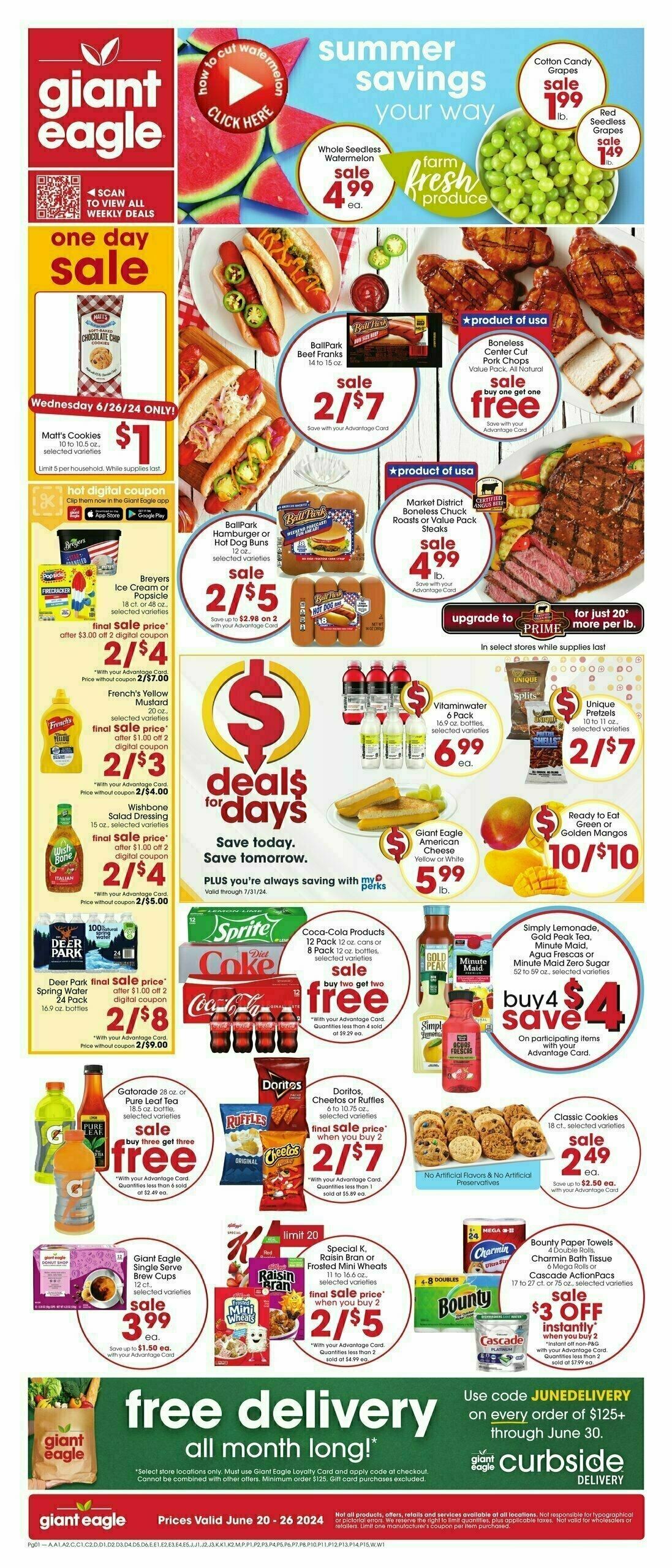 Giant Eagle Weekly Ads & Specials from June 20