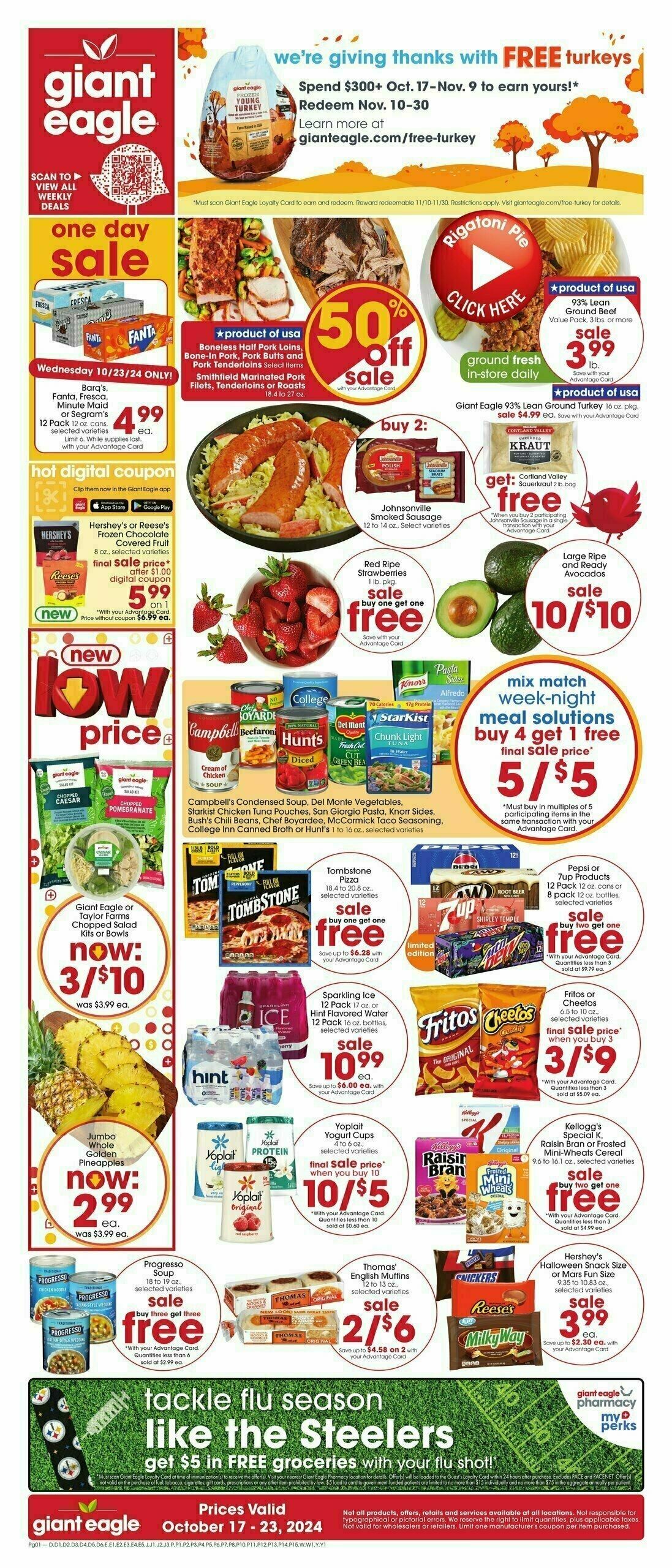 Giant Eagle Weekly Ads & Specials from October 17