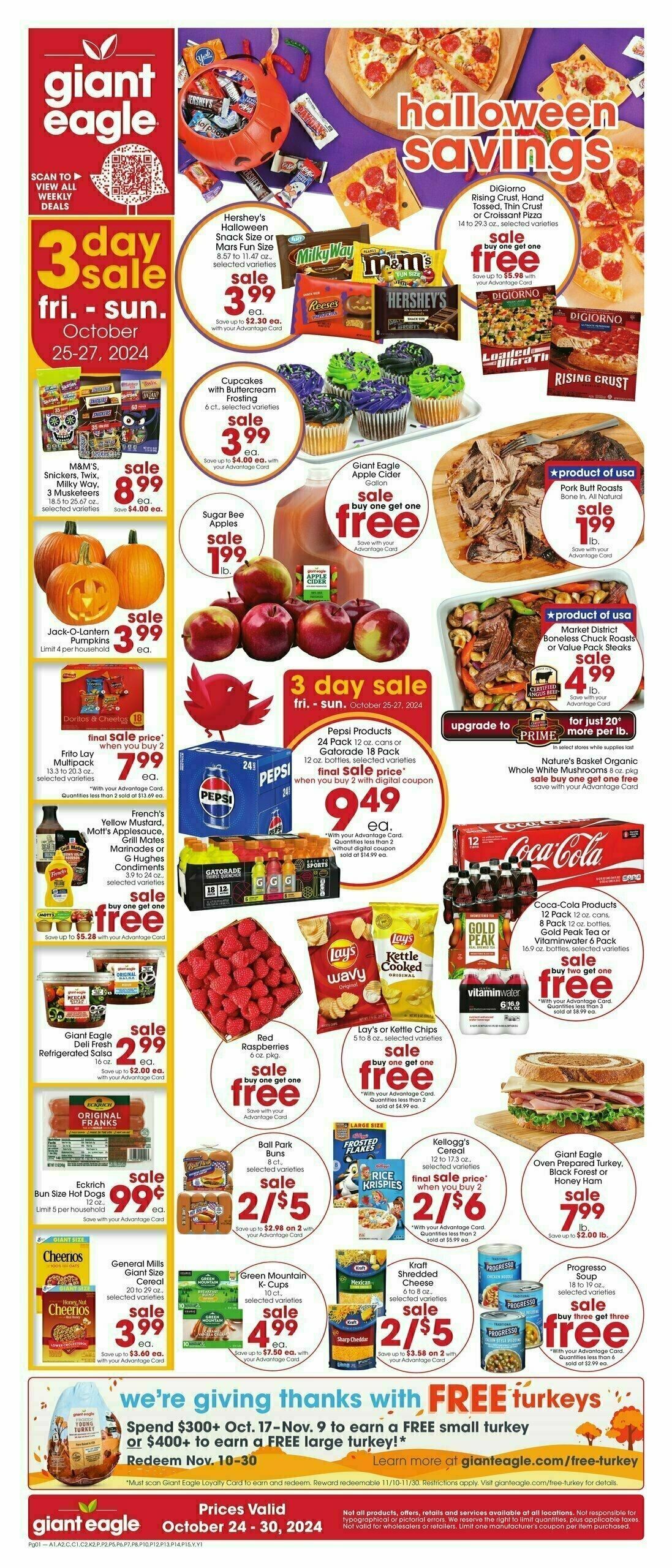 Giant Eagle Weekly Ads & Specials from October 24