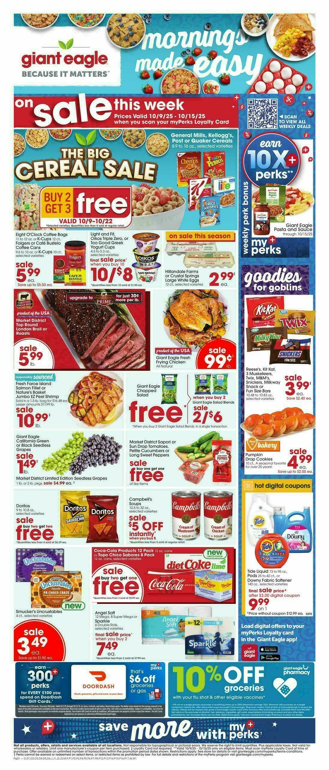 Giant Eagle Weekly Ads & Specials from October 9