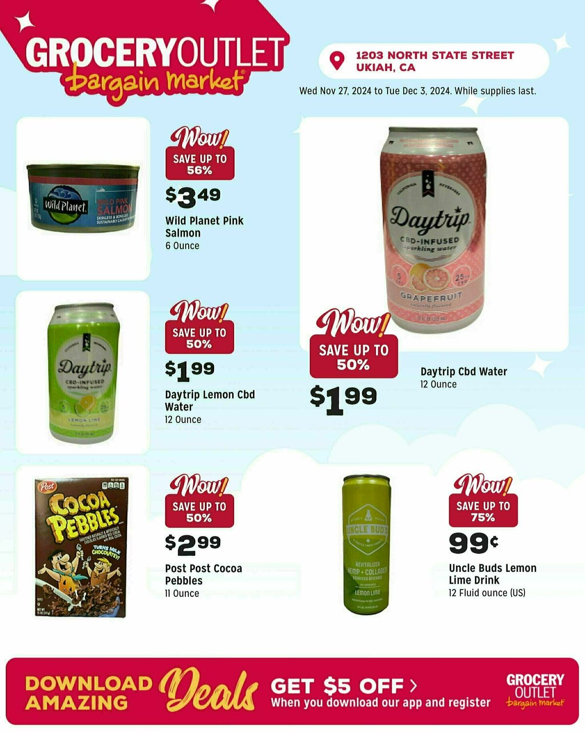 Grocery Outlet Weekly Ad & Circulars from November 27