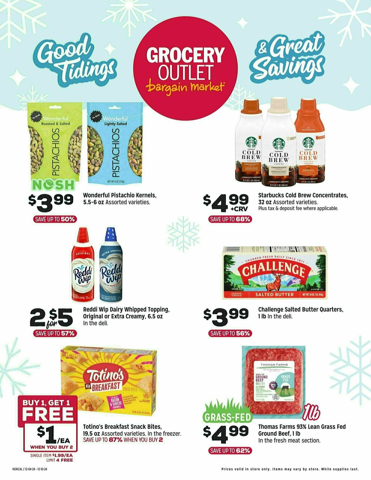 Grocery Outlet Weekly Ad & Circulars from December 4