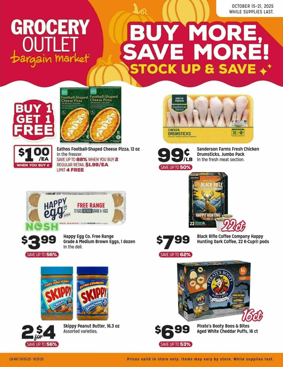 Grocery Outlet Weekly Ad & Circulars from October 15