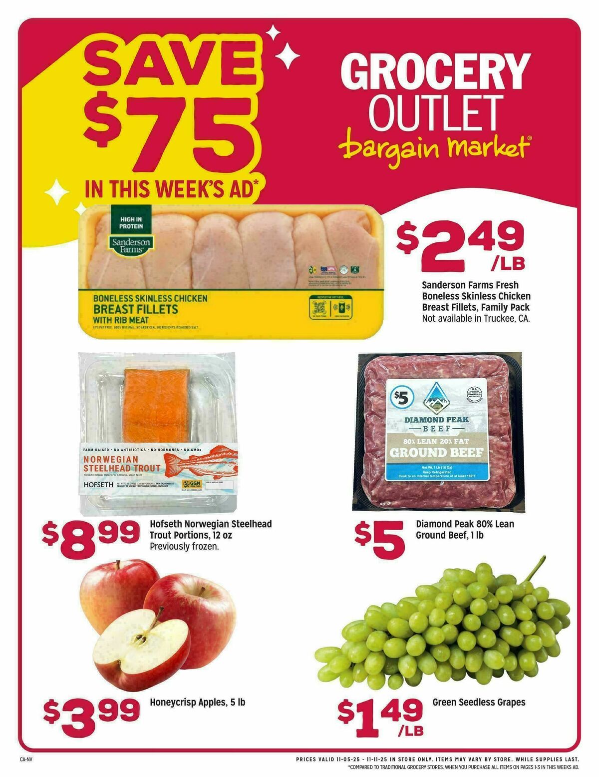 Grocery Outlet Weekly Ad & Circulars from November 5