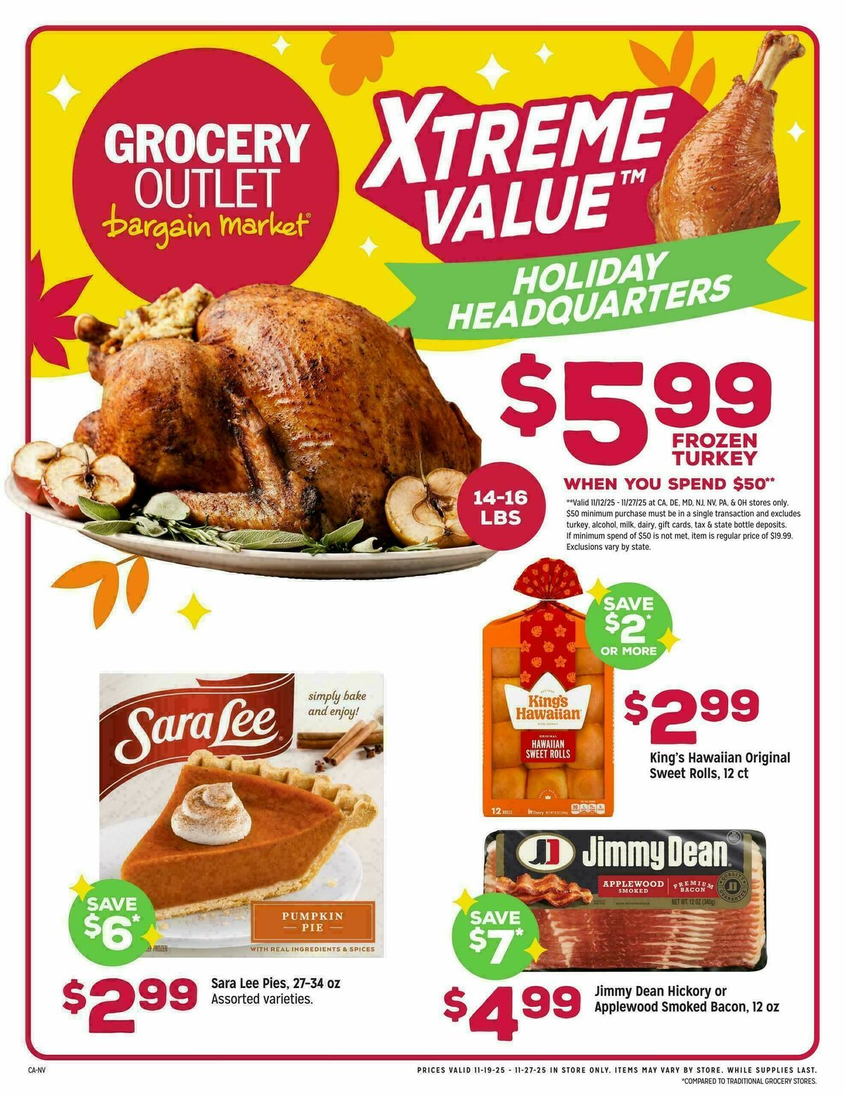 Grocery Outlet Weekly Ad & Circulars from November 19