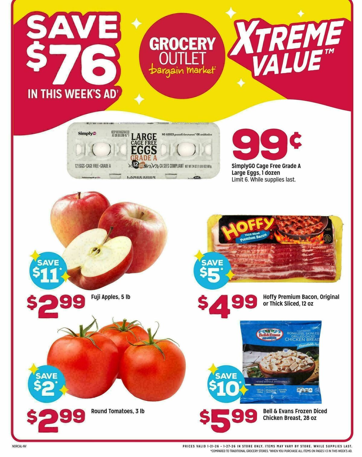 Grocery Outlet Weekly Ad & Circulars from January 21