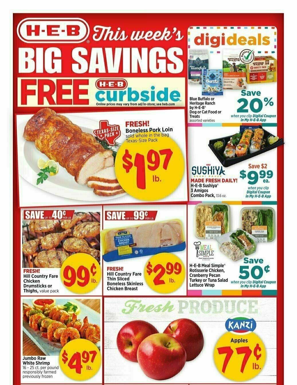 H-E-B Weekly Ad & Weekly Deals from January 10