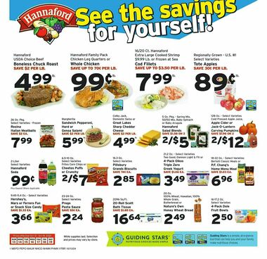 Hannaford Weekly Flyer