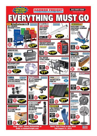 Harbor Freight Tools Best Offers & Special Buys