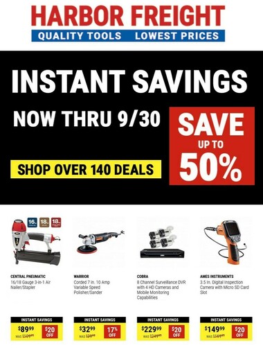 Harbor Freight Tools - Alexandria, MN (NEW Store) - Hours & Weekly Ad