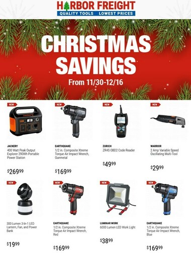 Harbor Freight Tools Best Offers & Special Buys