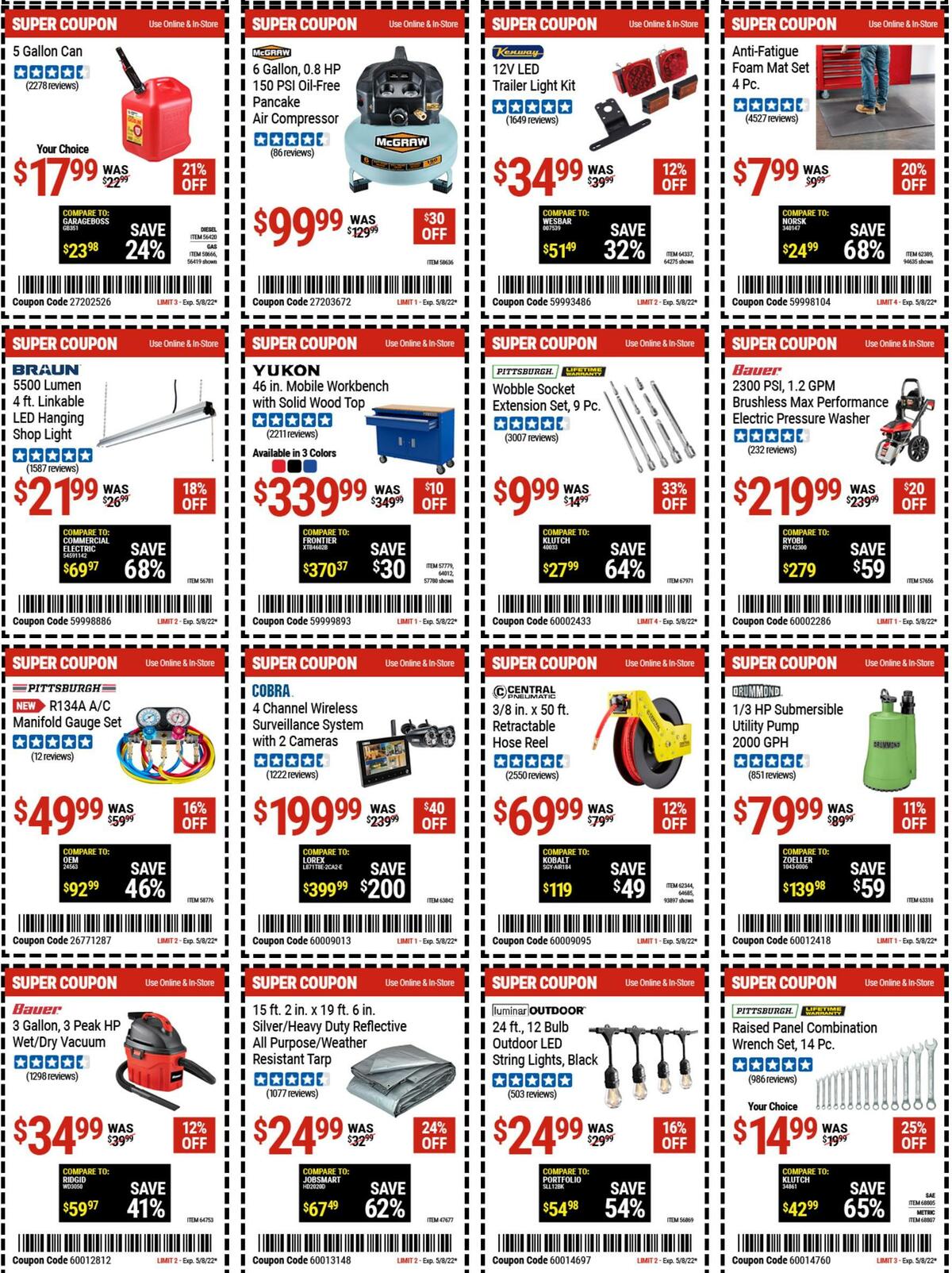 Harbor Freight Tools Best Offers & Special Buys from April 25 - Page 3
