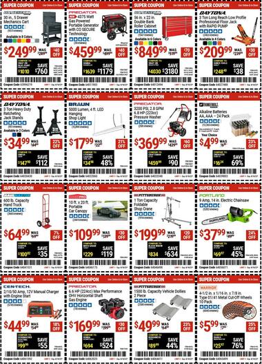 Harbor Freight Tools - Clarion, PA - Hours & Weekly Ad