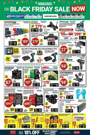 Harbor Freight Tools - Mesa South Center, AZ - Hours & Weekly Ad