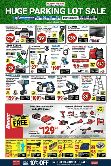 Harbor Freight Tools - Store Locator & Hours