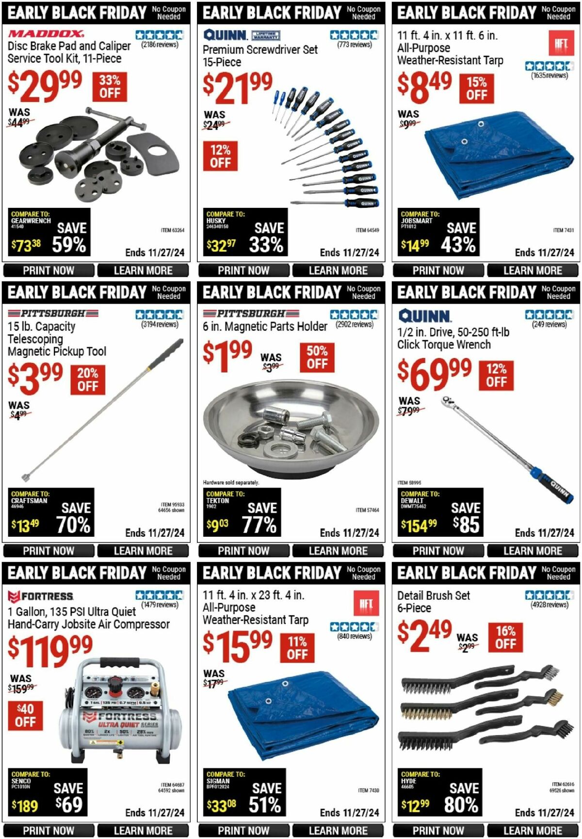 Harbor Freight Tools Black Friday Best Offers & Special Buys from ...