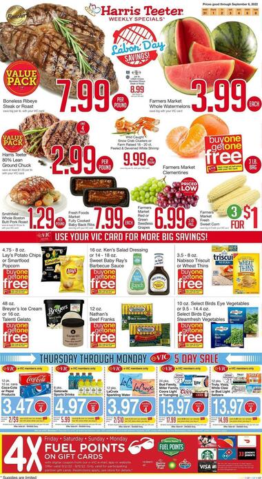 Harris Teeter - Fuel Center Davidson, NC - Hours & Weekly Ad