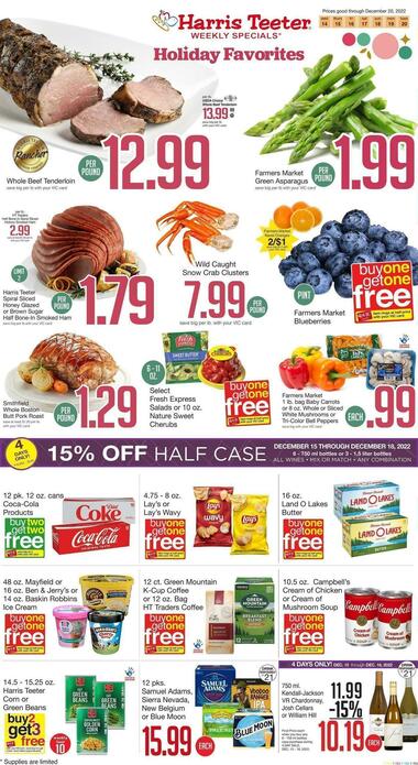 Harris Teeter - Center Park, Aberdeen, NC - Hours & Weekly Ad