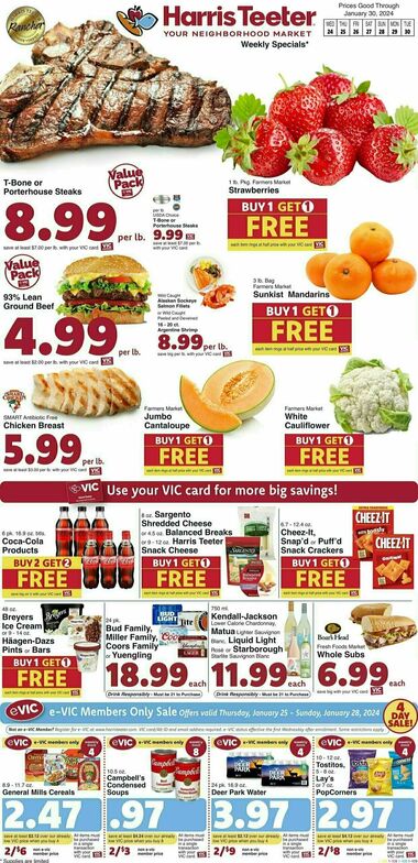 Harris Teeter - Falls Pointe, Raleigh, NC - Hours & Weekly Ad