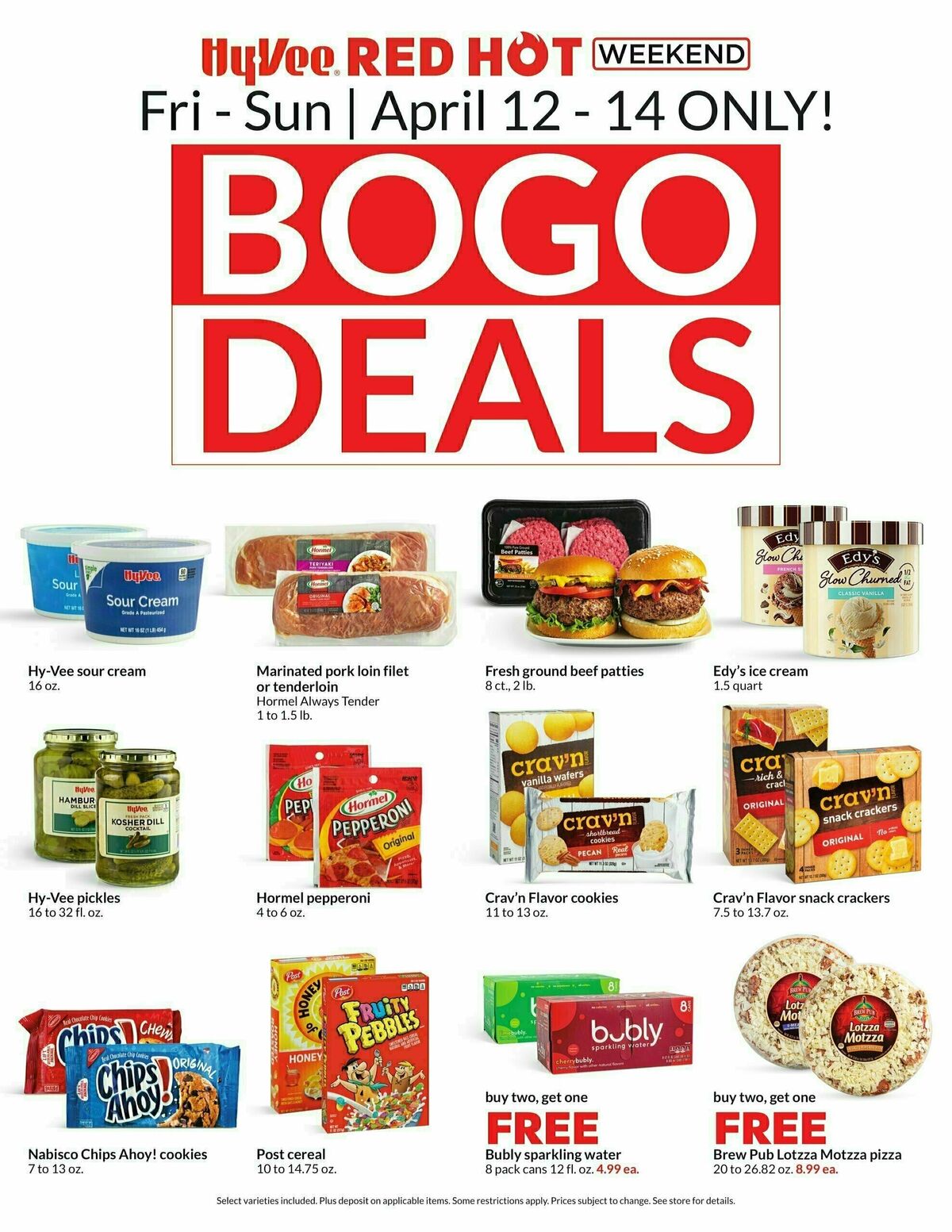 Hy-Vee BOGO Deals & Ads from April 12