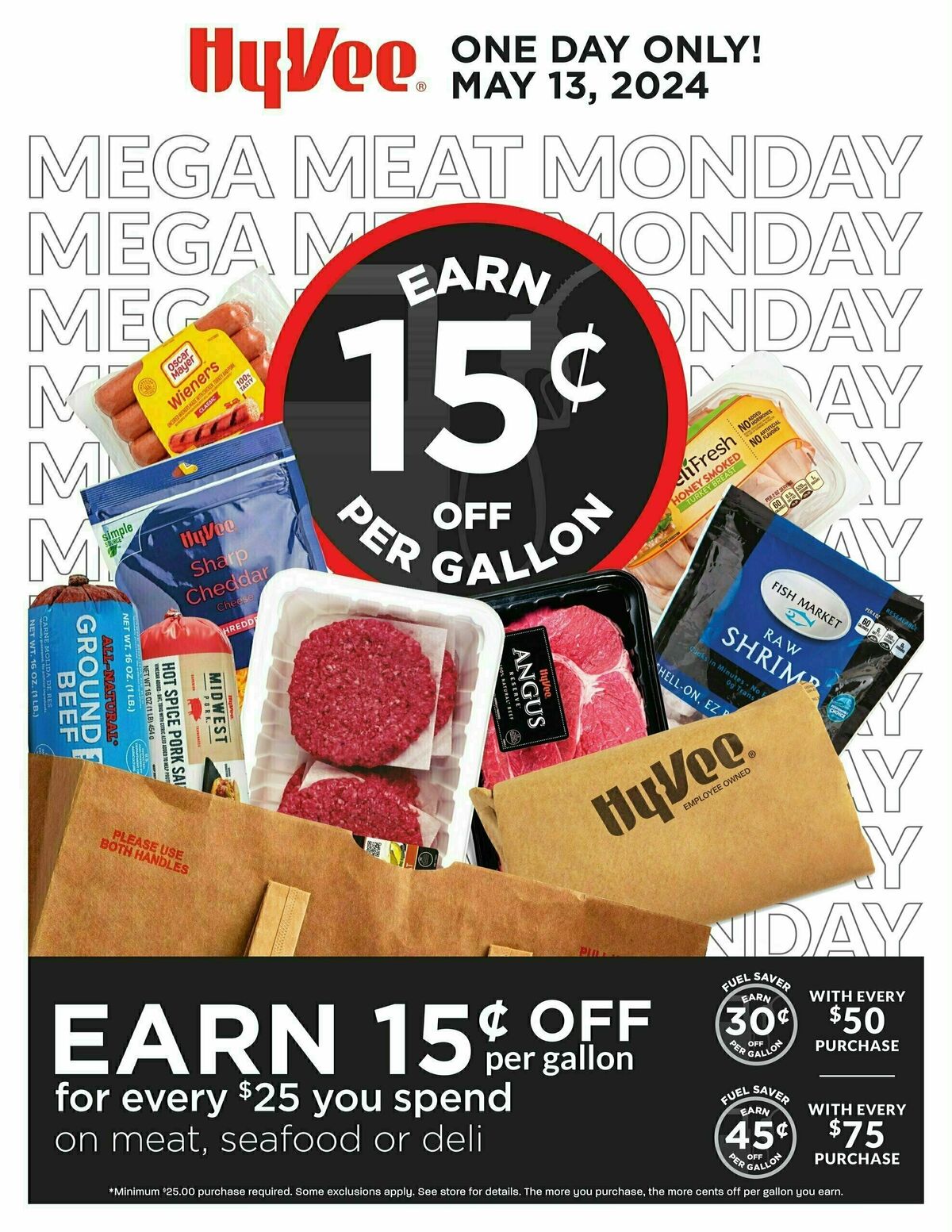Hy-Vee Mega Meat Monday Deals & Ads from May 13