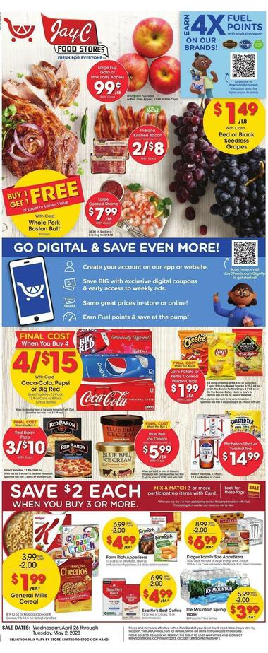 Jay C Food Weekly Ad