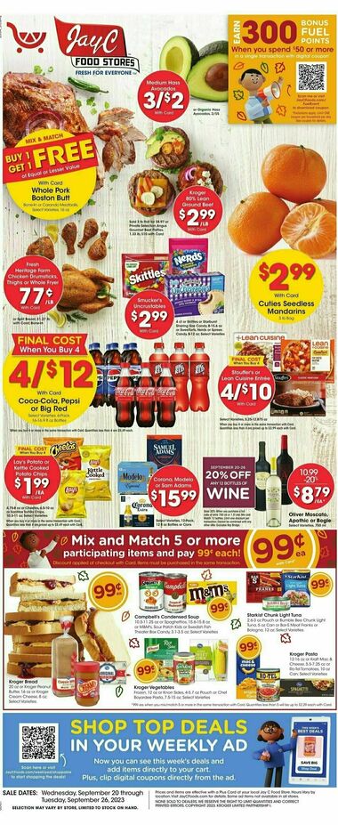 Jay C Food Weekly Ad