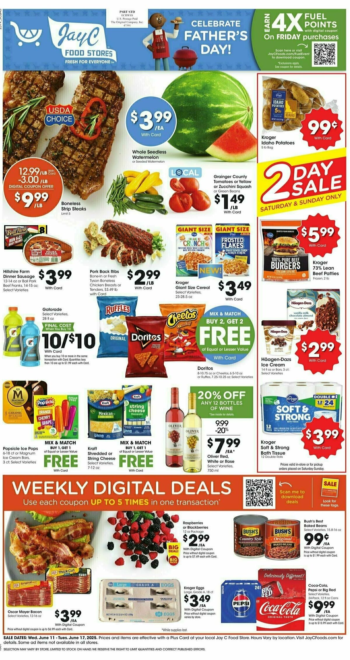 Jay C Food Weekly Ad from June 11