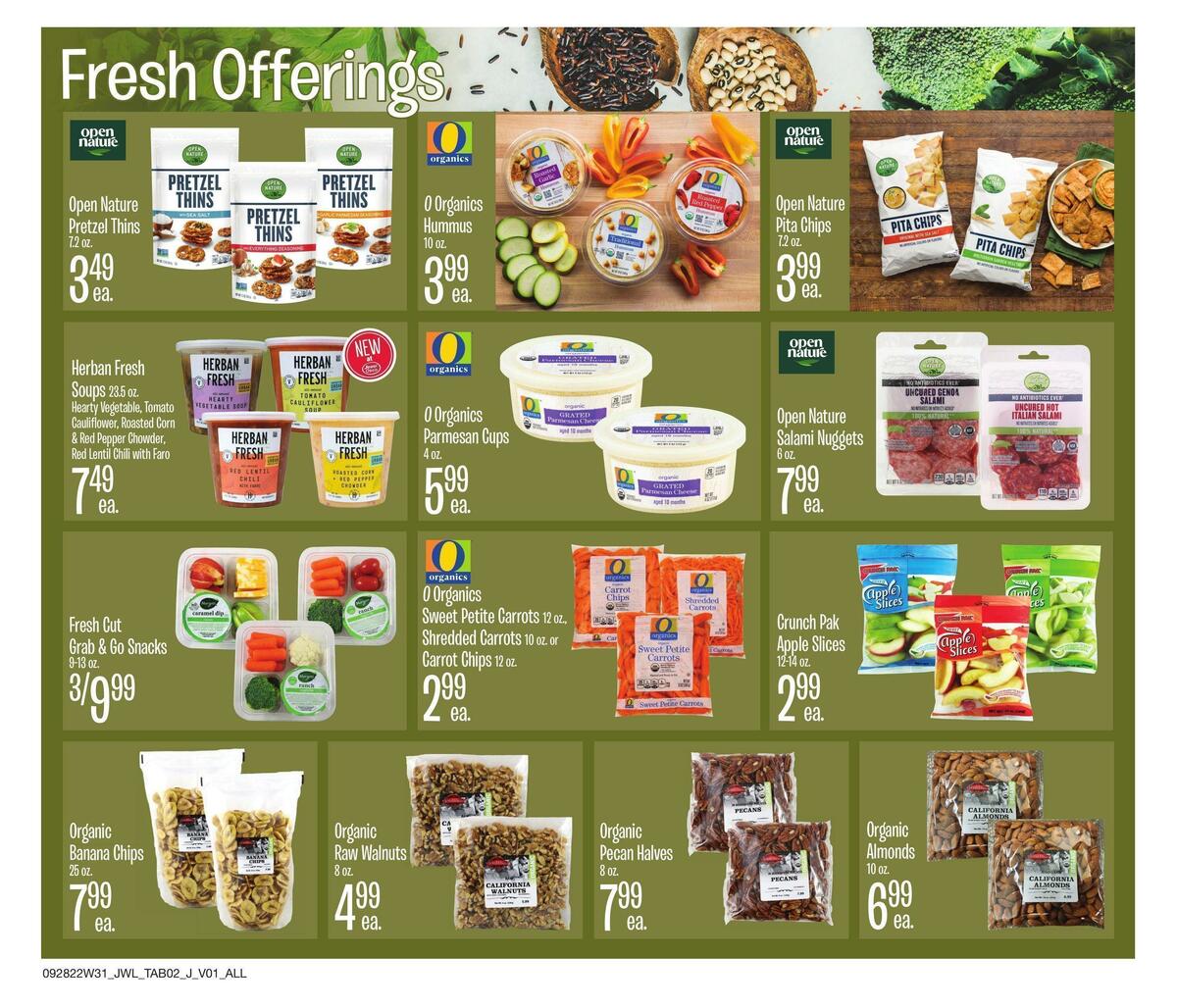 Jewel Osco Natural & Organic Weekly Ad from September 28 - Page 2