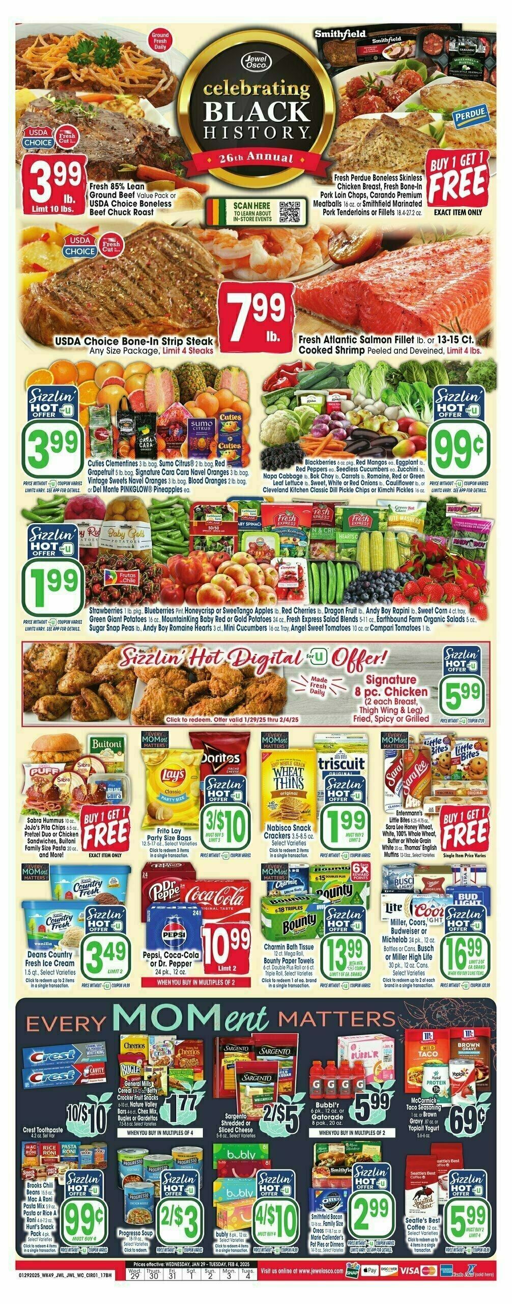 Jewel Osco Weekly Ad from January 29