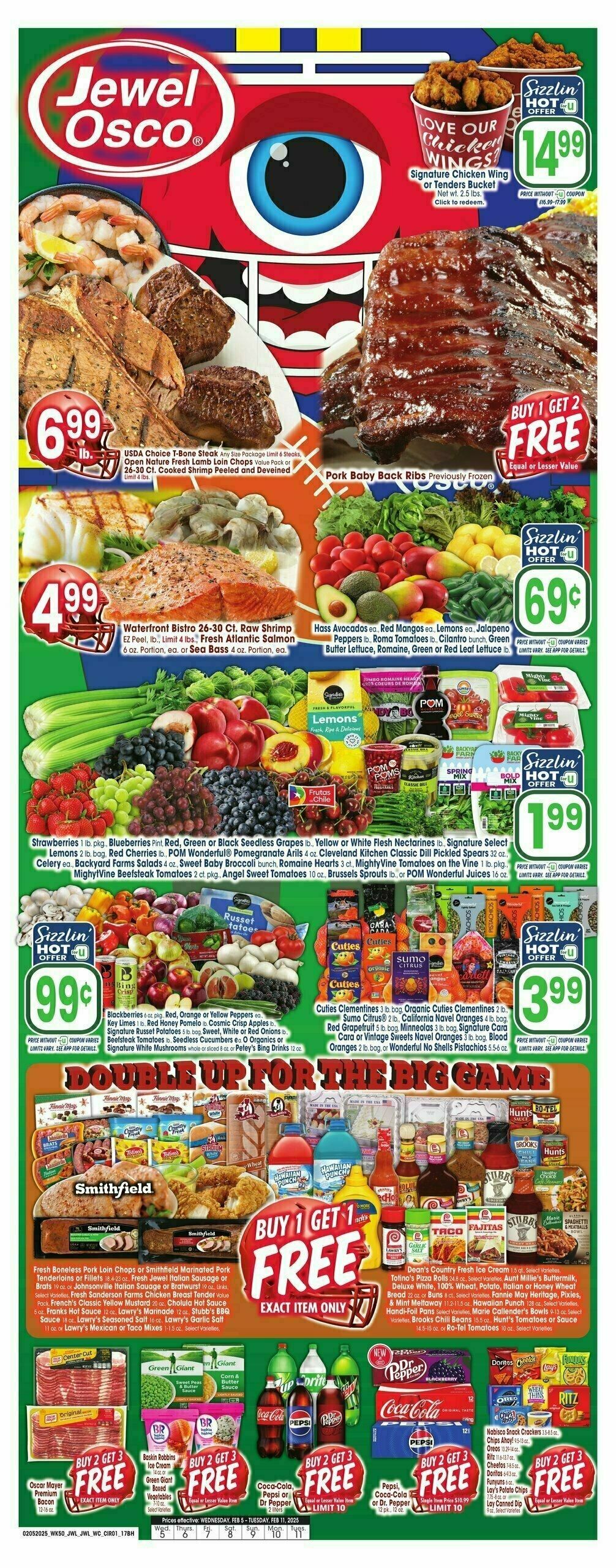 Jewel Osco Weekly Ad from February 5