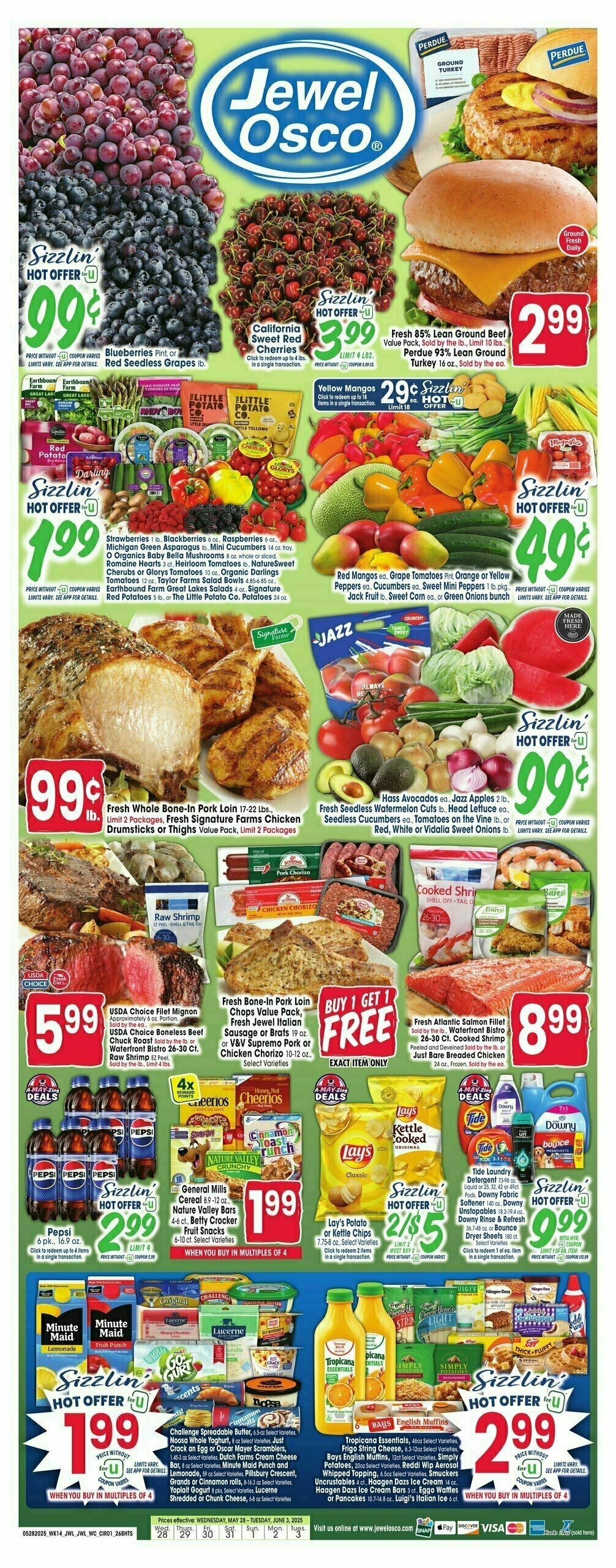 Jewel Osco Weekly Ad from May 28
