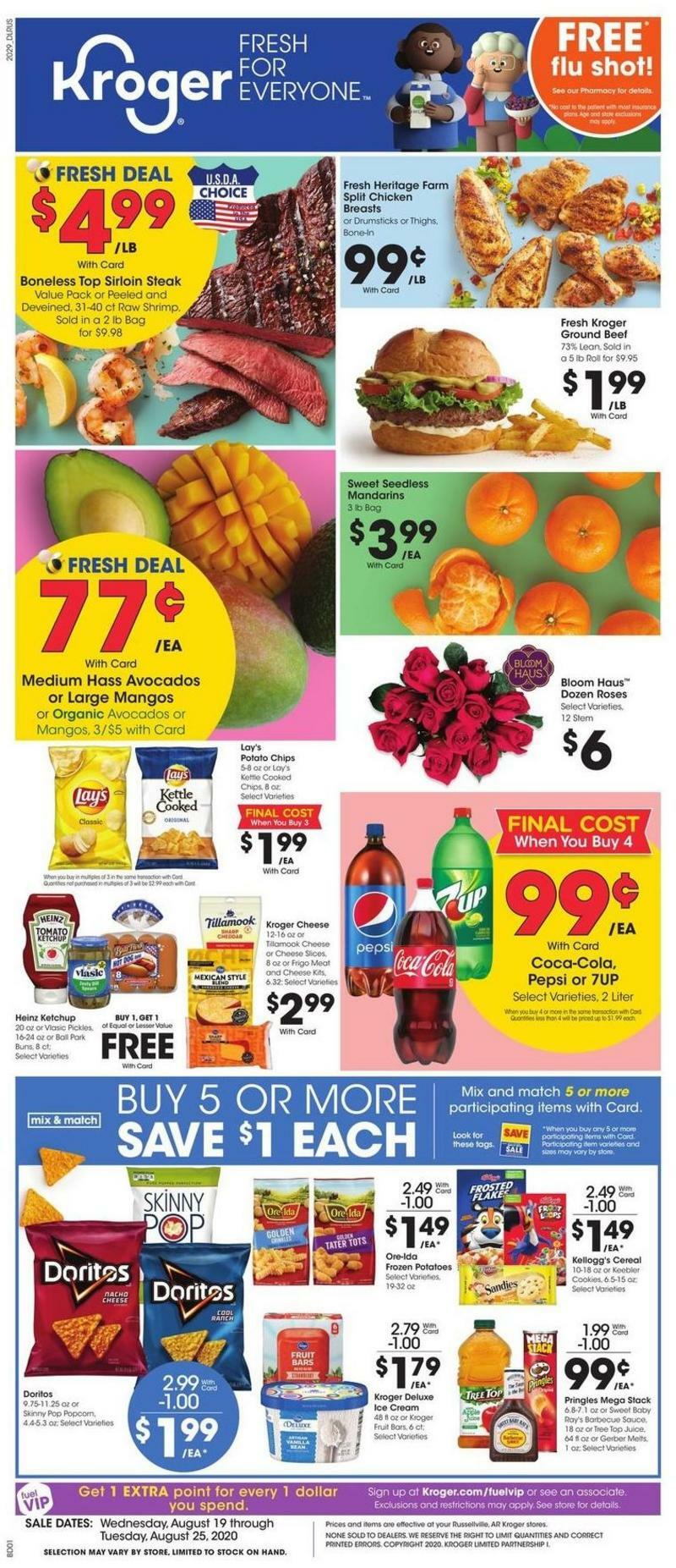 Kroger Weekly Ads & Special Buys from August 19