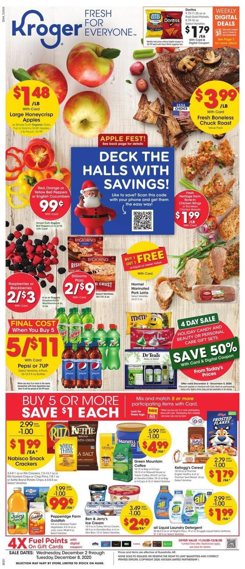 Kroger Weekly Ads & Special Buys from December 2