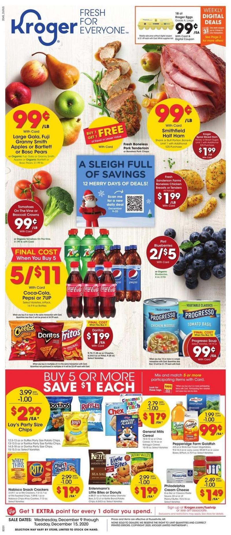 Kroger Weekly Ads & Special Buys from December 9