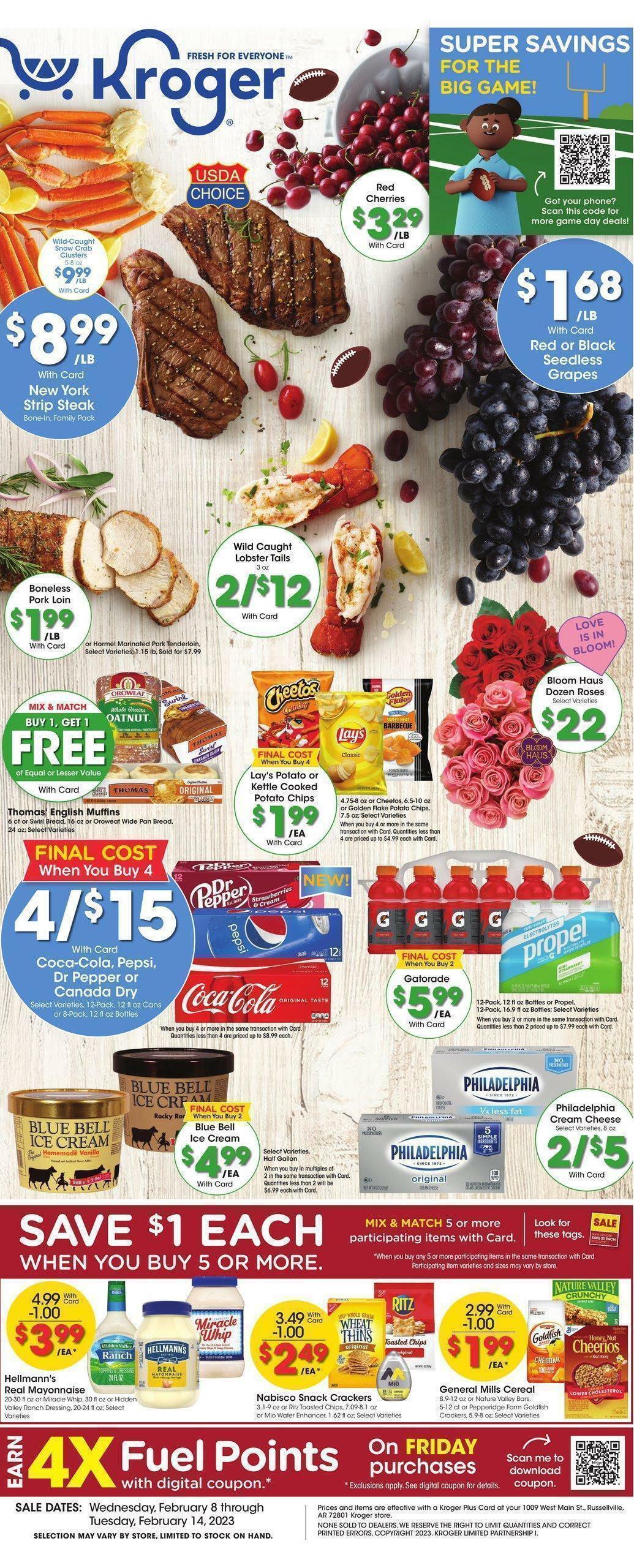 Kroger Weekly Ads & Special Buys from February 8