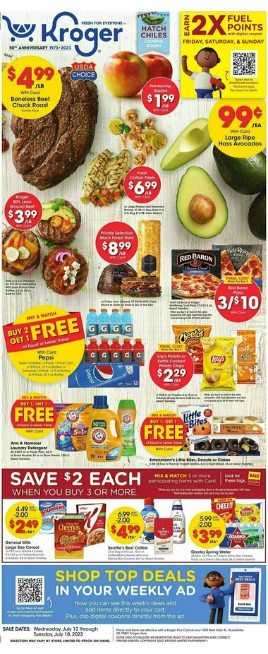 Kroger - 86th & Westfield, Indianapolis, IN - Hours & Weekly Ad